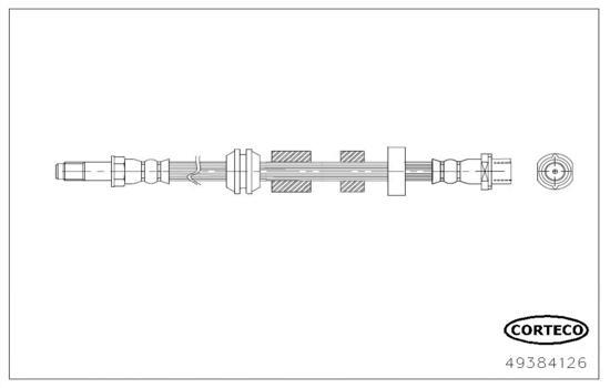 CORTECO ZAVORNA CEV - Euroton avtodeli